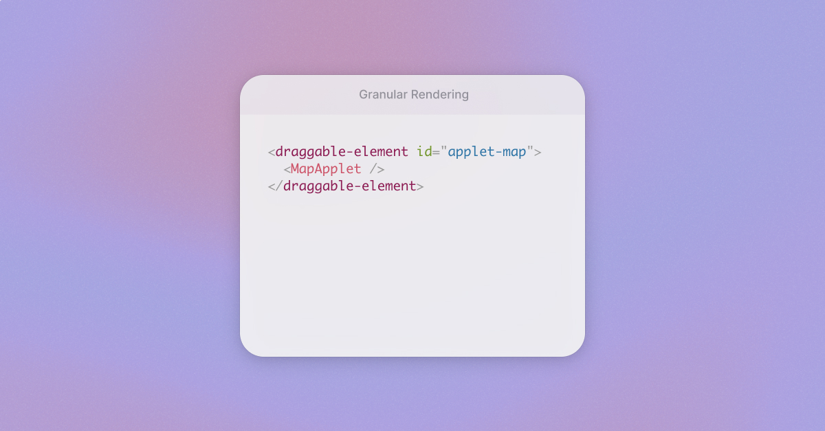 Granular Rendering with Custom Elements | Engineering at MAD – Digital ...